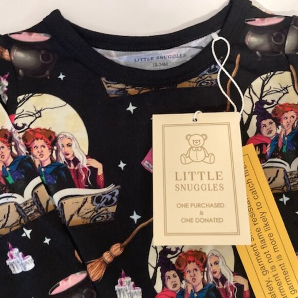 Little Snuggles | Pajamas | Nwt Little Snuggles Hocus Pocus Bamboo Long ...